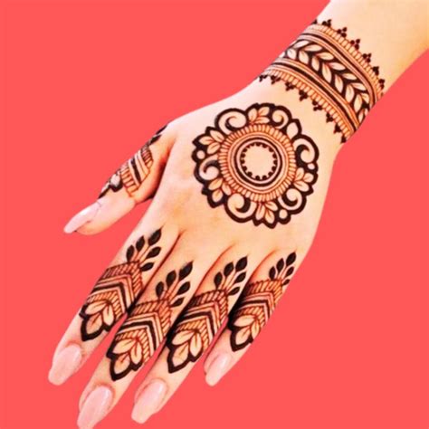 Round Mehndi Design Simple Round Mehndi Designs 2024 Mehndi Design Simple