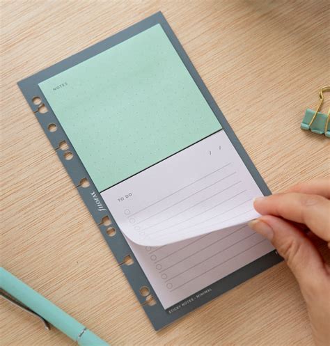 Minimal Sticky Notes Filofax Filofax Uk