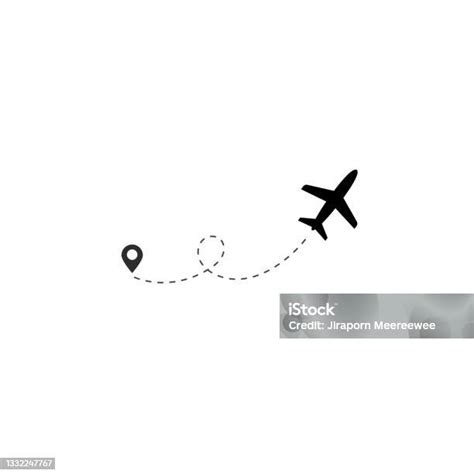 비행기 비행 비행기 비행 경로 여행 대시 Gps에 의해 경로 파인더 비행기 경로 사랑의 비행 경로 발렌타인 데이벡터 일러스트로 여행 개념에 대한 스톡 벡터 아트 및 기타