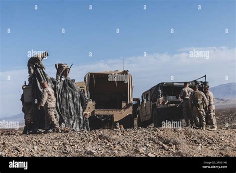 Us Marines With Combat Logistics Battalion 24 Combat Logistics