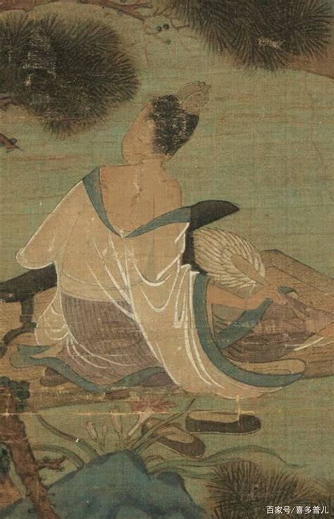 石渠宝笈三编延春阁著录《停琴摘阮图》百科ta说