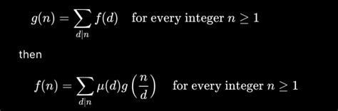 Number Theory Proof Möbius Inversion Theorem Without Using Dirichlet