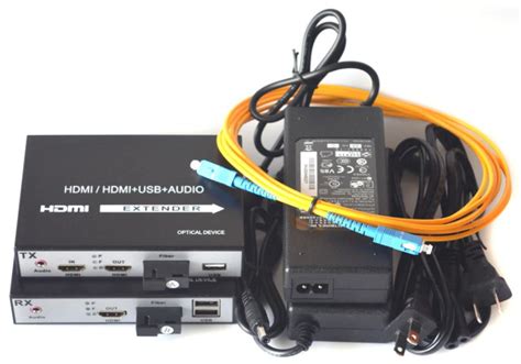 Hdmi Over Fiber Extender Loop Out Kvm Usb Video Audio Price Datasheet