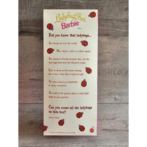 Rare Ladybug Fun Barbie Special Edition 1997 Mattel 17695 Etsy