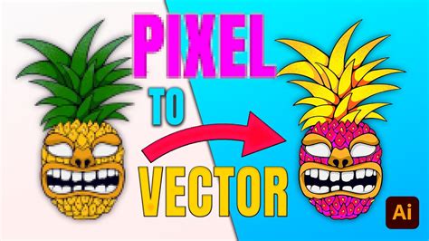 Vectorize Tutorial In Adobe Illustrator Vector Tracing Done Right Tutorial Youtube