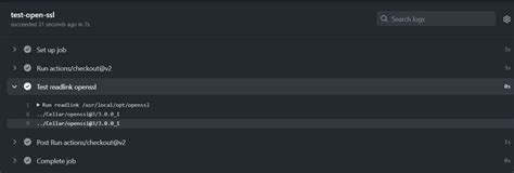 Openssl Link Doesnt Point To Openssl Deployment · Issue 4719 · Actionsrunner Images · Github