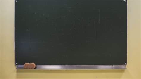 Classroom Clear Black Chalkboard Frame Ppt Background Free Ppt Background