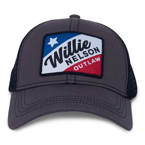 Willie Nelson Outlaw Patch Hat
