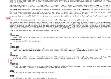 如何确定gcc是否支持c11c14c17gcc C11 Csdn博客