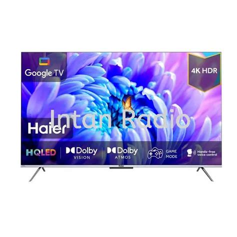 Haier 50 Inch Bezel Less HQLED Google TV Television Haier Kedah ...