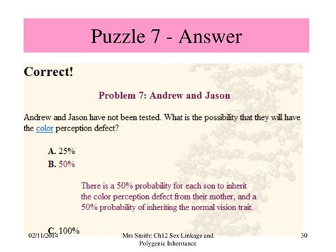 Ppt Chapter 12 Sex Linkage And Polygenic Inheritance Powerpoint Presentation Id 6114785