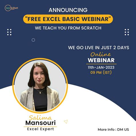 Keyskillset On Linkedin Excel Excelskills Exceltips Excelwebinar