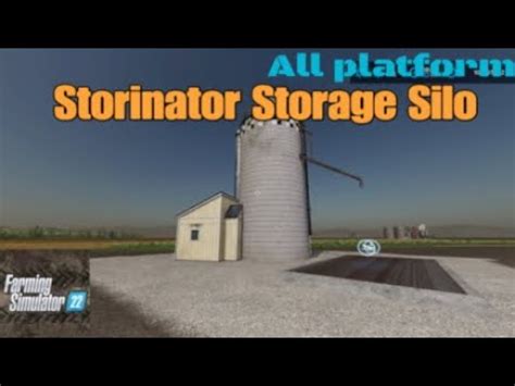 Storinator Storage Silo New Mod For All Platforms On FS22 YouTube