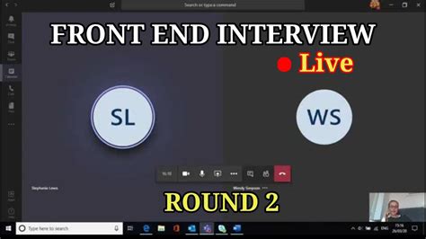 Front End Interview Live Got Selected🥳🎉 Front End Interview Questions