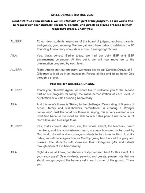 Field Demo Script Pdf Career And Growth