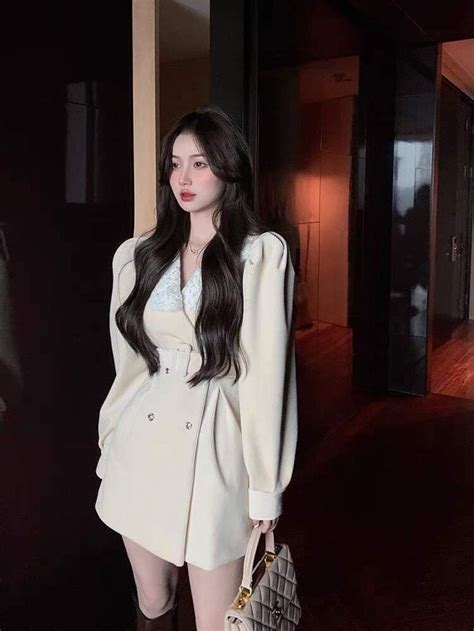 صور بنات كوريات Girls Fashion Clothes High Fashion Dresses Korean