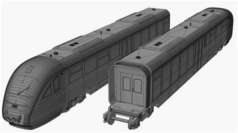 Siemens Desiro Classic Oebb Class 5022 Diesel Electric Passenger Train