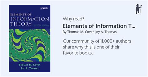 Why Read Elements Of Information Theory