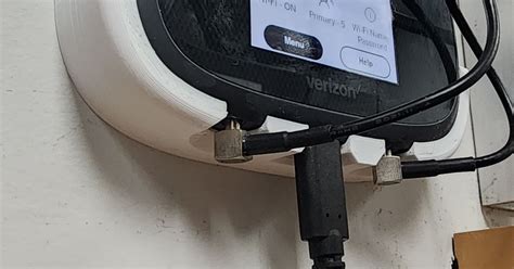 Verizon Jetpack MiFi 8800L Wall Mount By Jordini321 Download Free STL Model Printables Com