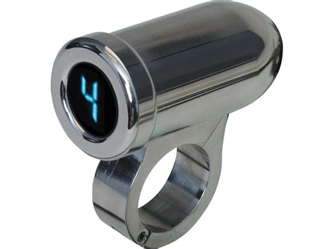 Custom Chrome Europe Gear Position Indicator With 1 Clamp Gear Shift