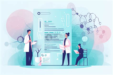 健康数据分析插画图片下载 正版图片600151880 摄图网