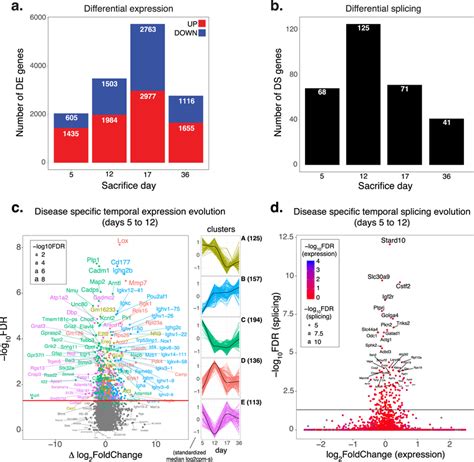 Temporal Differential Expression And Splicing Signatures And