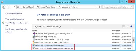 Issues With Uninstall Ole Db Provider For Db2 Sqlgeekspro