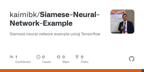Github Kaimibksiamese Neural Network Example Siamese Neural Network Example Using Tensorflow
