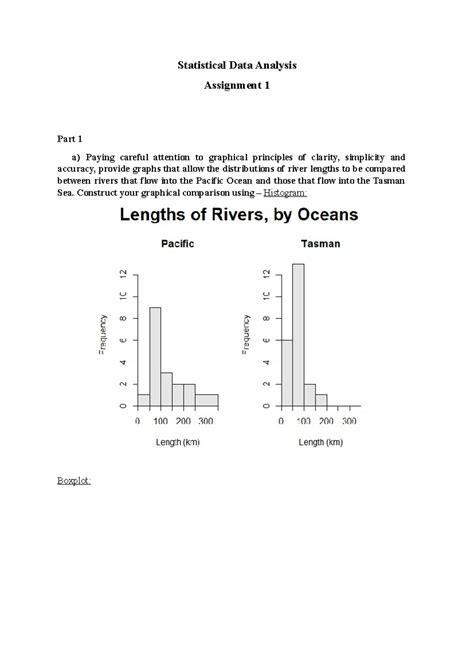 Assignment 1 Statistical Data Analysis Assignment 1 Part 1 A Paying