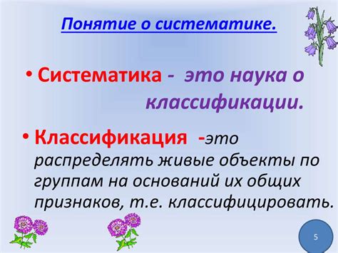 Систематика растений и животных презентация онлайн