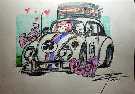 Herbie The Love Bug By Tsebii On Deviantart