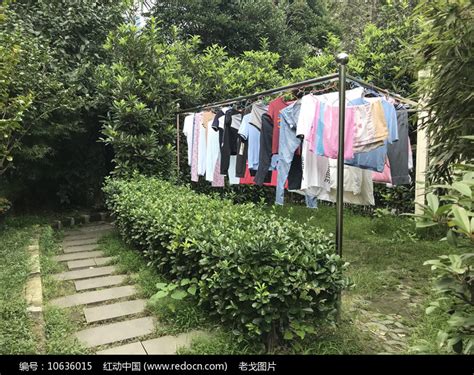 晾晒衣物高清图片下载 红动中国