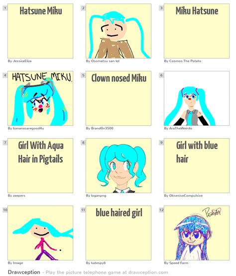 Hatsune Miku Drawception