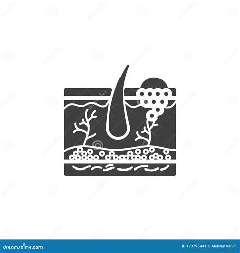 Melanoma Skin Cancer Vector Icon Stock Vector Illustration Of Simple