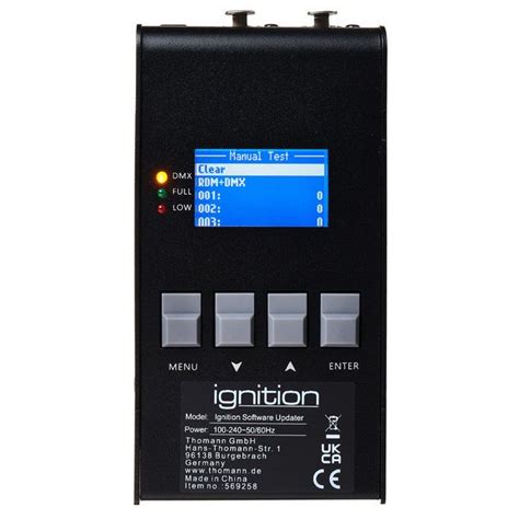 Ignition Software Updater Thomann United States