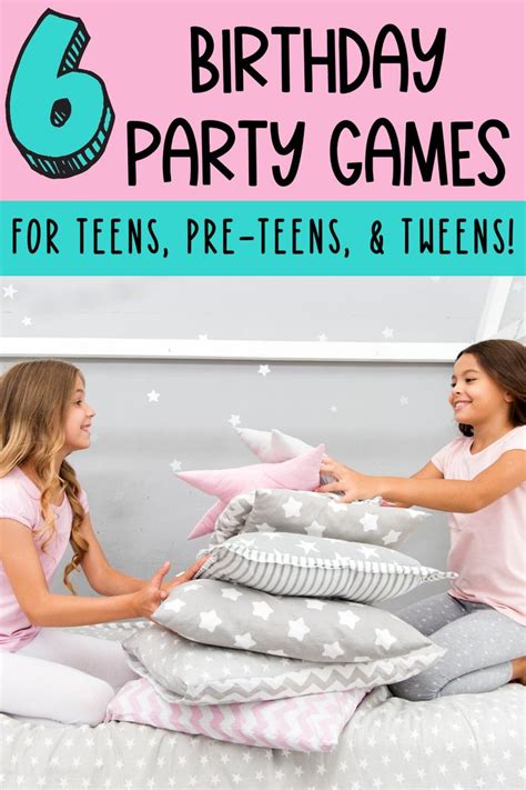 Pre Teen Slumber Party Games 6 Game Bundle Girls Sleepover Birthday