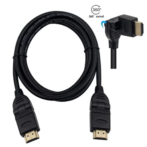 360 Rotatable Angled Hdmi Cable 15m Idolk
