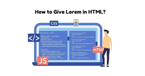 How To Give Lorem In Html Lipsum Hub