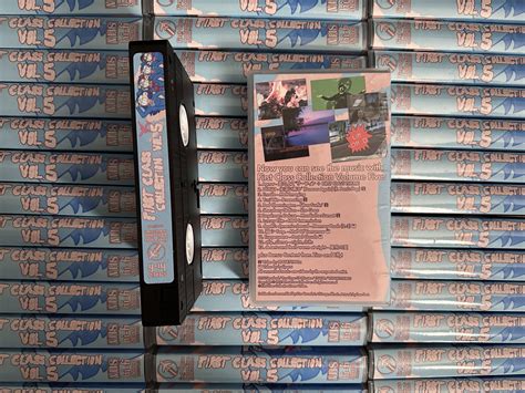 First Class Collection Volume Five Limited Edition Vhs Ntsc First Class Collective