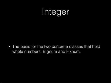 Ruby Data Types And Data Structures Ppt