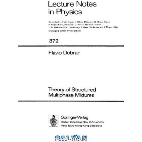 خرید و قیمت دانلود کتاب Theory Of Structured Multiphase Mixtures ترب