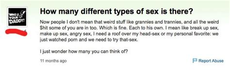 Awkward Sex Questions On Yahoo Answers 15 Pics