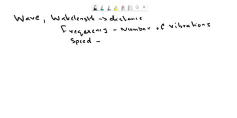 Solved A Wave Has Frequency Of 50 Hz And A Wavelength Of 10m What Is The Speed Of The Wave