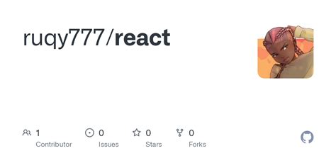GitHub Ruqy777 React