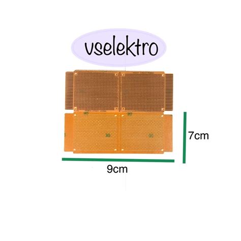 Jual Pcb Lubang Icpcb Ic Pcb Polos Lubang Ic Shopee Indonesia