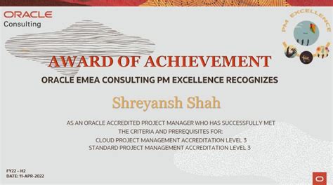 Shreyansh Shah On Linkedin Oracle Oraclecloud Oraclegsc Cloud Share 34 Comments