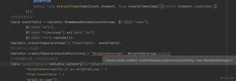 Flink Udf函数（aggregatefunction）报错wx612850bc7be46的技术博客51cto博客