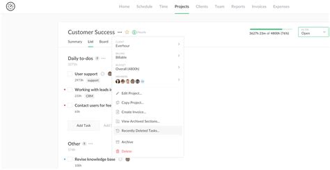Task Assignee In Internal Projects And Other Updates