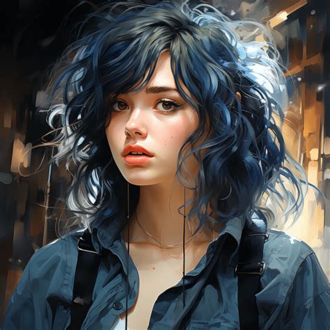 Blue Haired Girl Jjk Spotlight On Kasumi Miwa