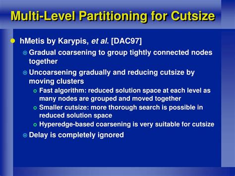 Ppt Global Clustering Based Performance Driven Circuit Partitioning Powerpoint Presentation